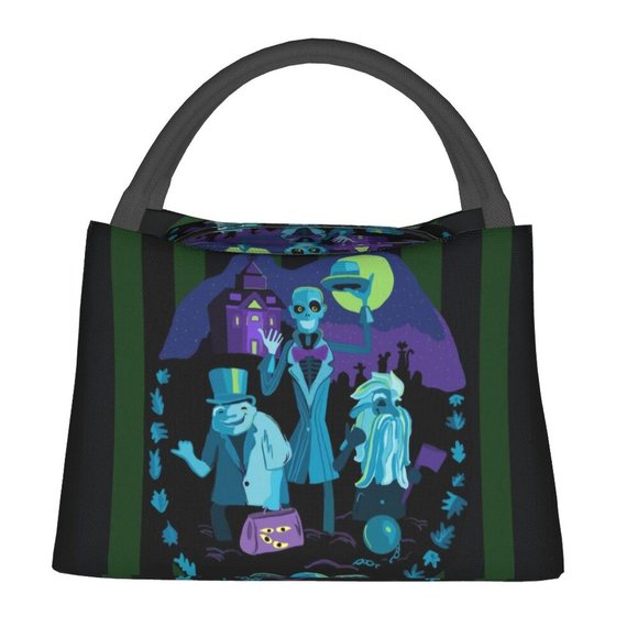 Disney | Bags | Disney Haunted Mansion Insulated Lunch Bag Hitchhiking ...